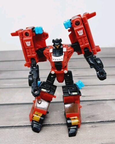 Transformers Power Core Combiners Smolder Figure Hasbro 2010 Decepticon Fire Red Action Figures