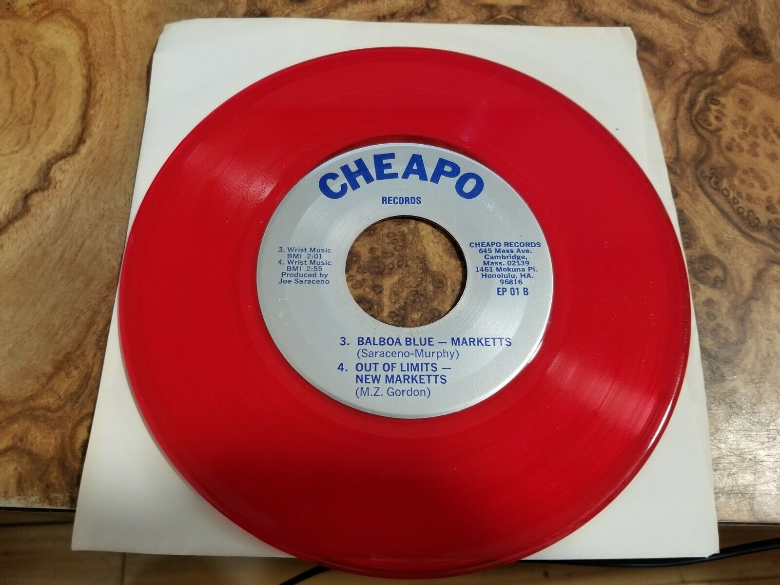 The Marketts: Balboa Blue / and Frogmen - Underwater - Red Record ...