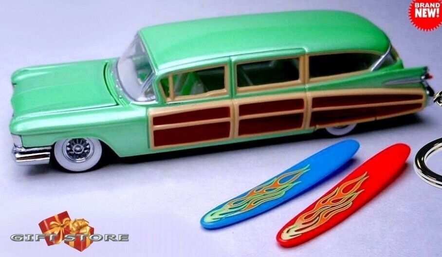 VERY RARE KEYCHAIN CADILLAC ELDORADO SURF COACH HEARSE CUSTOM Ltd GREAT ...