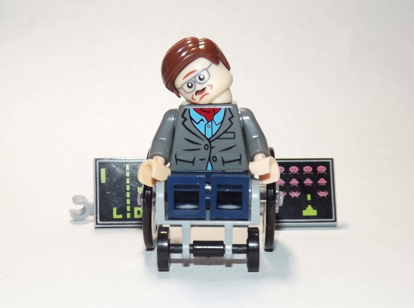 Stephen Hawking Physicist Custom Minifigures - LEGO (R) Minifigures