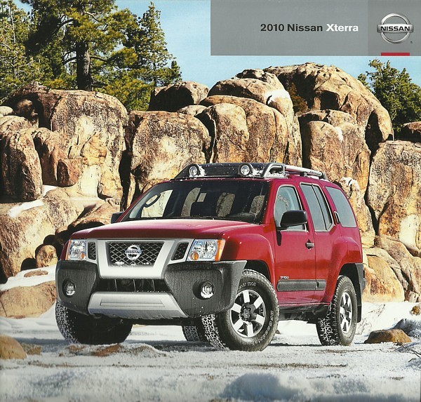 2010 Nissan XTERRA sales brochure catalog 1st Edition US 10 SE Off Road ...