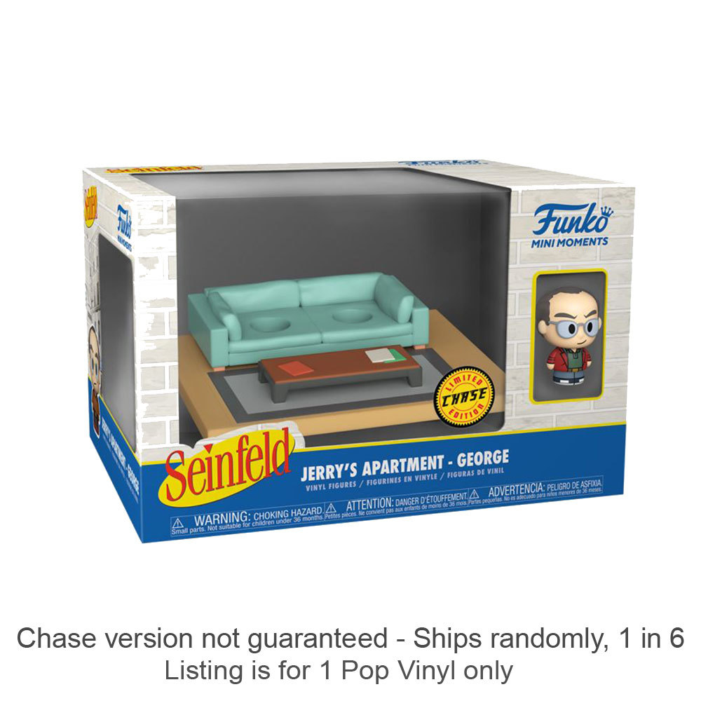 Seinfeld George Mini Moment Diorama Chase Ships 1 in 6 - Action Figures