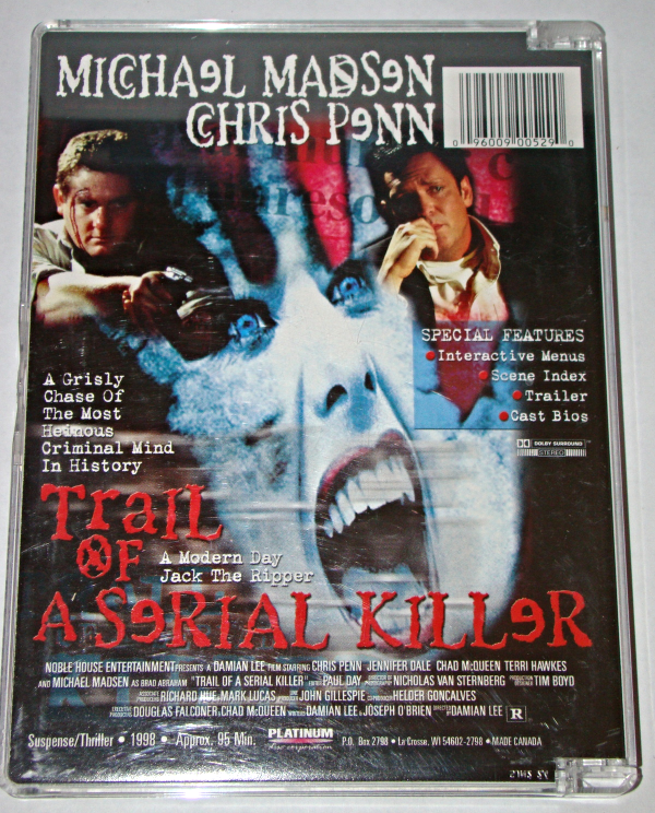 Dvd - PLATINUM disc corporation - TRAIL OF A SERIAL KILLER (1998 ...