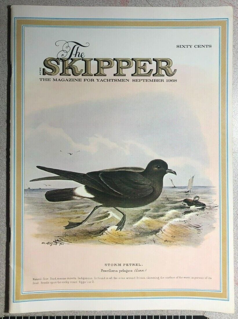 THE SKIPPER Chesapeake Bay boating magazine September 1968 - Magazines