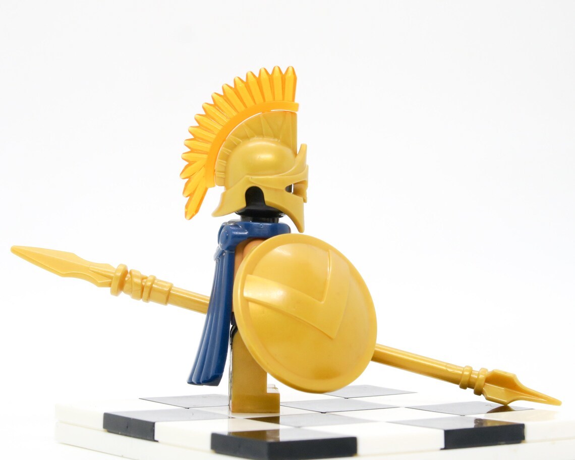 Ancient Greeks Sparta Spartan Warrior Lego Compatible Minifigure Bricks ...