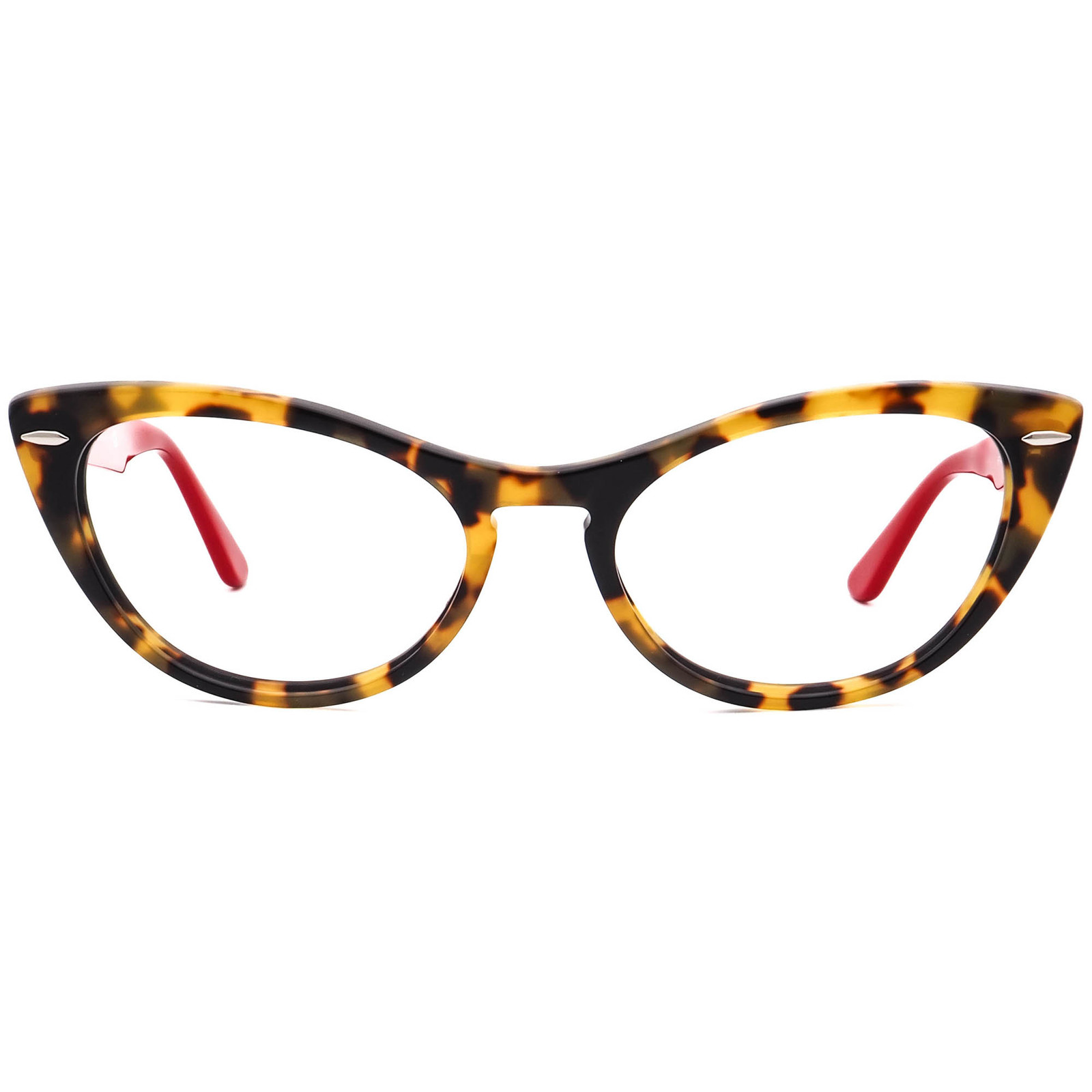 Ray-Ban Eyeglasses RB 4314-V Nina 5937 Tokyo Havana/Red Cat Eye Italy ...
