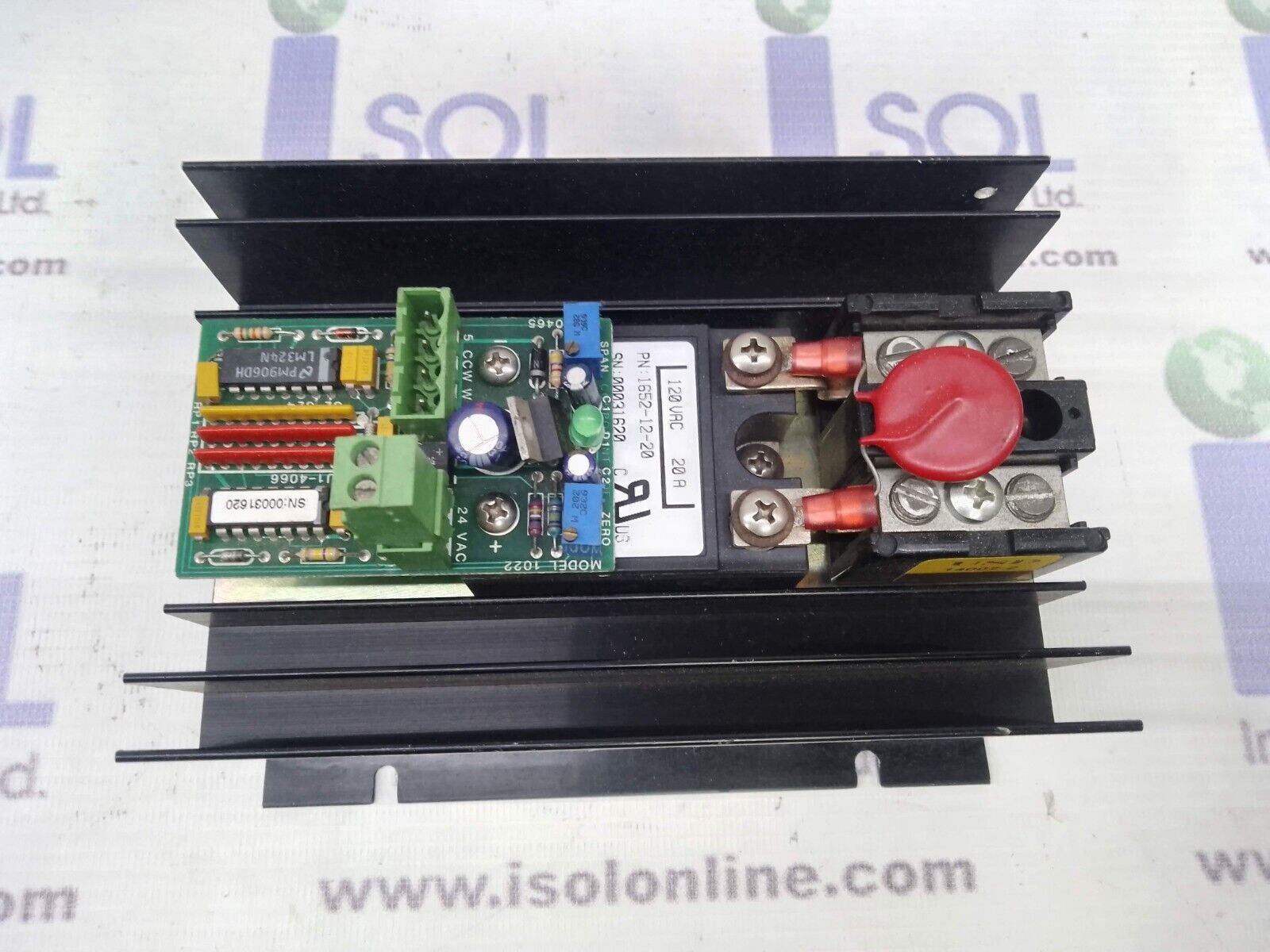 Control Concepts 1022-12-20-0/5V SCR Power Controller Module - PLC ...