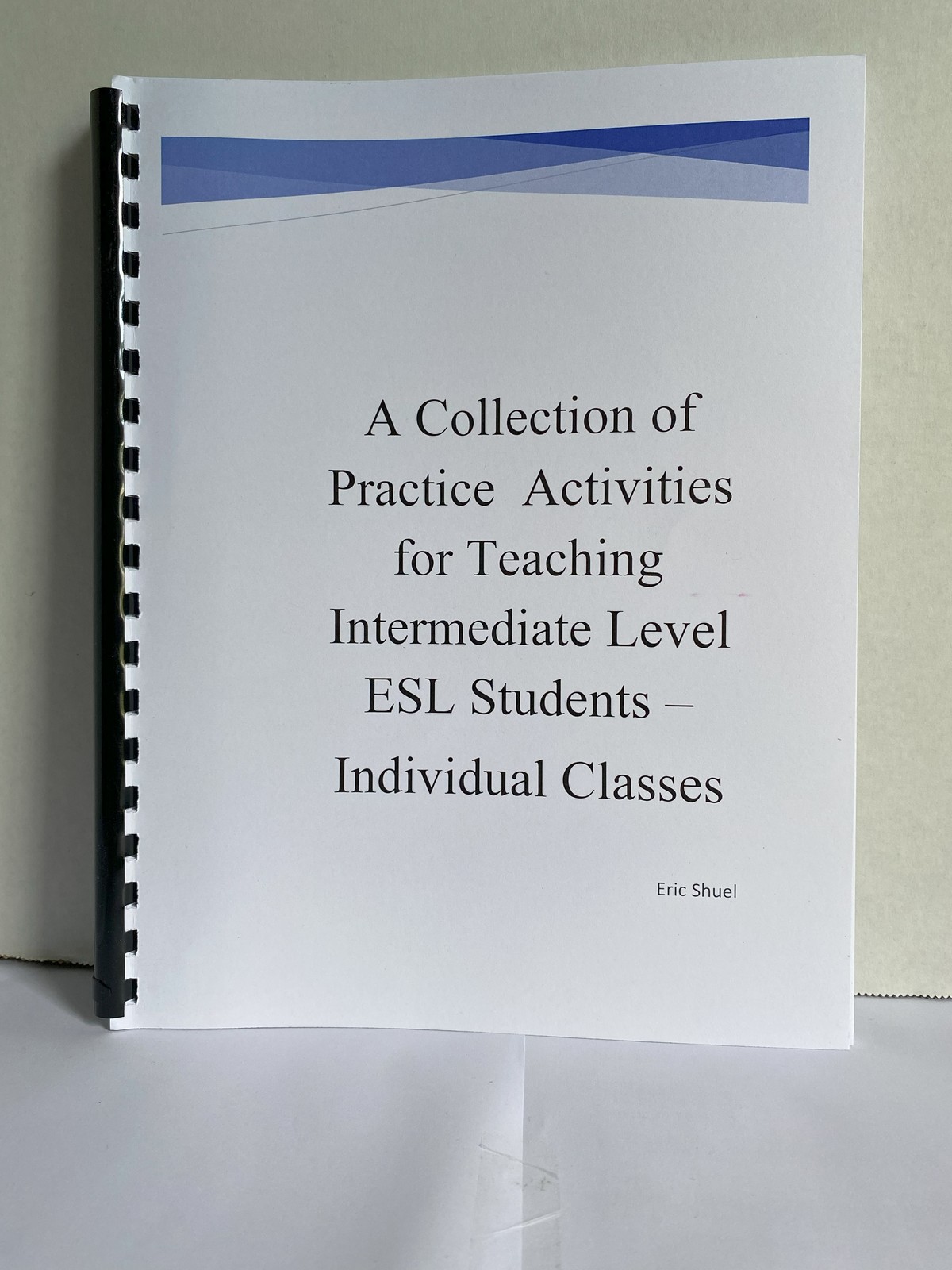 A Collection of Practice Activities for Teaching Intermediate Level ESL ...