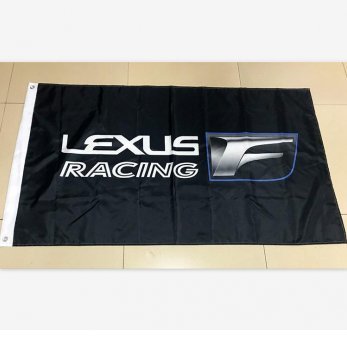 Lexus Motors Logo Flag 3X5 Ft Polyester Banner USA - Decorative Flags