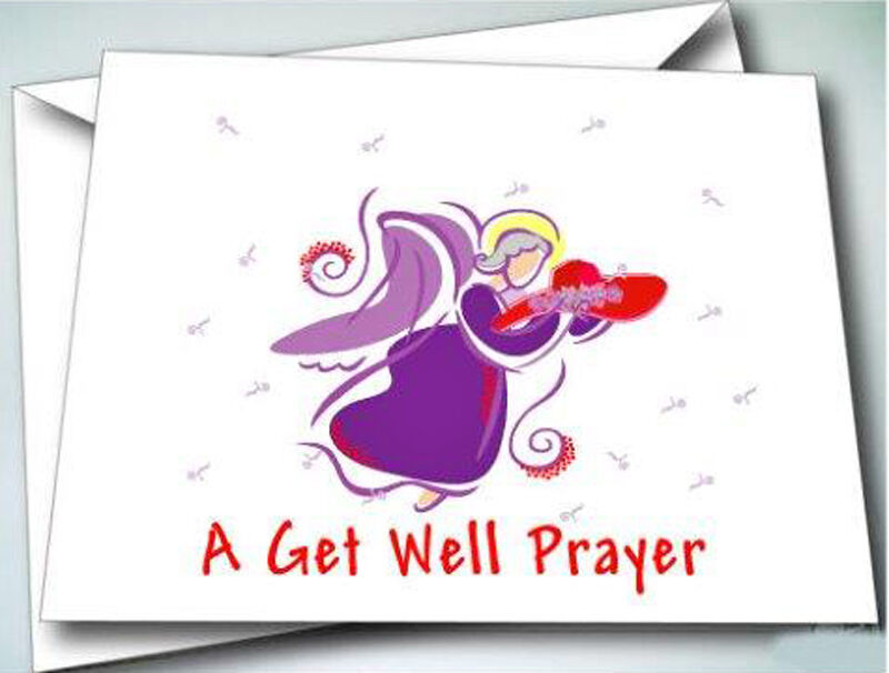 6 NOTE CARDS W/ ENVELOPES GET WELL SOON DESIGN FOR RED HAT LADIES OF ...