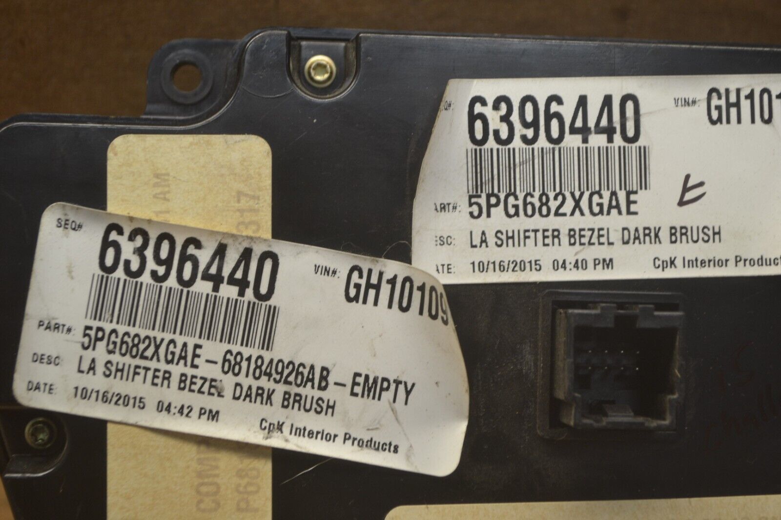 2015-2018 Dodge Challenger AC Heat Temp Climate 5PG682XGAE Control 517 ...