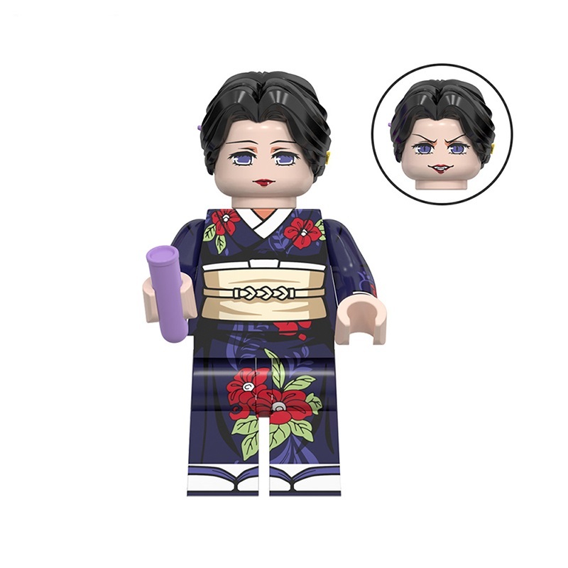 Demon Slayer Muzan Tamayo Hantengu Gyokko Kaigaku Enmu 8pcs Minifigures ...