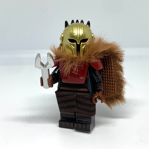 Mandalorian Armorer Wars Mando With Cape Custom Minifigures - LEGO (R ...