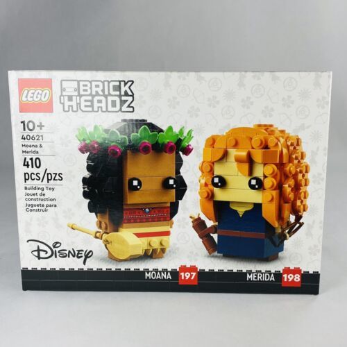 New! LEGO BrickHeadz: Moana and Merida Set 40621 - LEGO Complete Sets ...