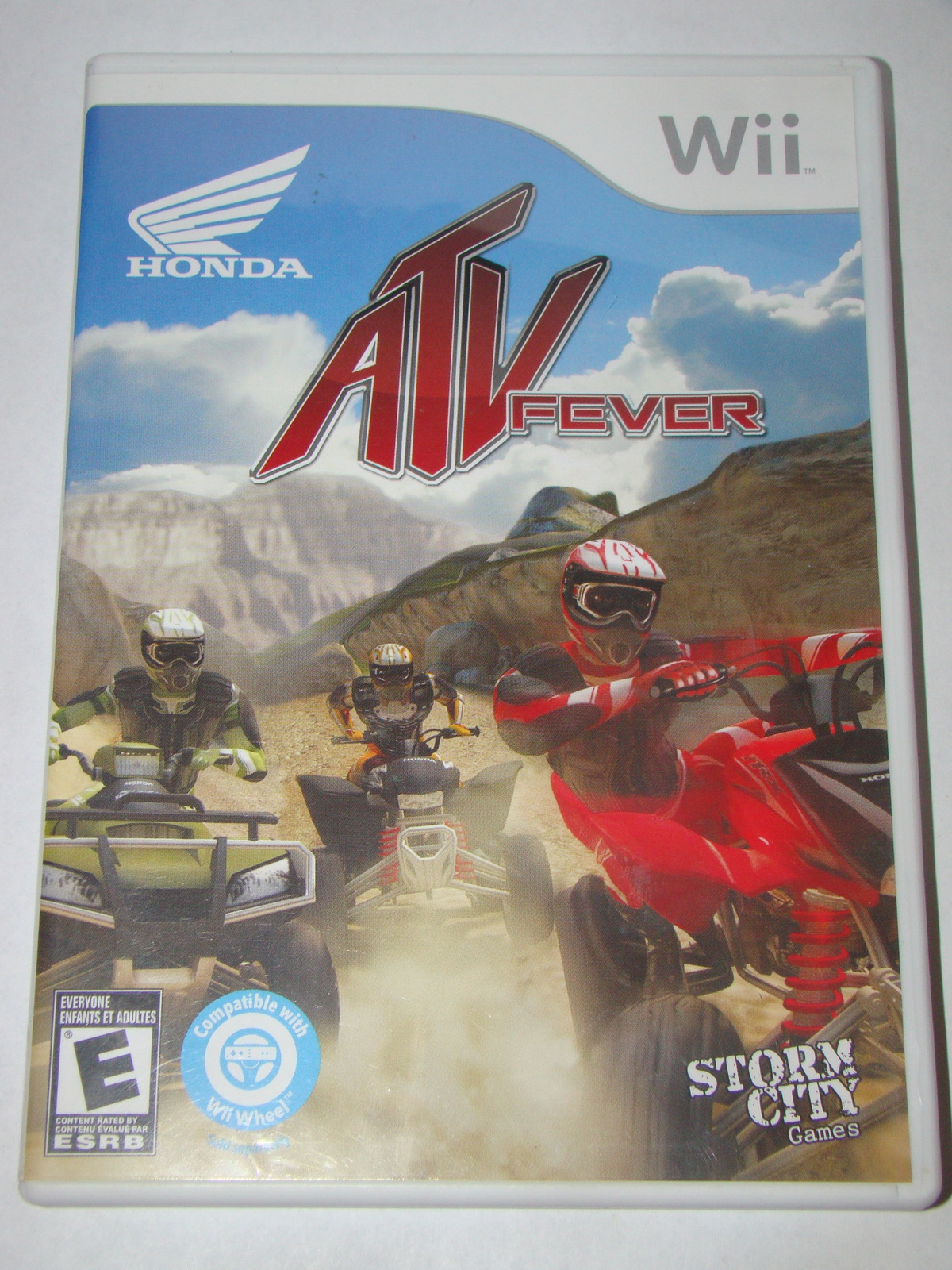Nintendo Wii - HONDA ATV FEVER (Complete with Manual) - Video Games