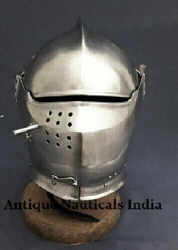 Medieval Italian Armlet helmet SCA LARP fantasy helmet knight armor ...