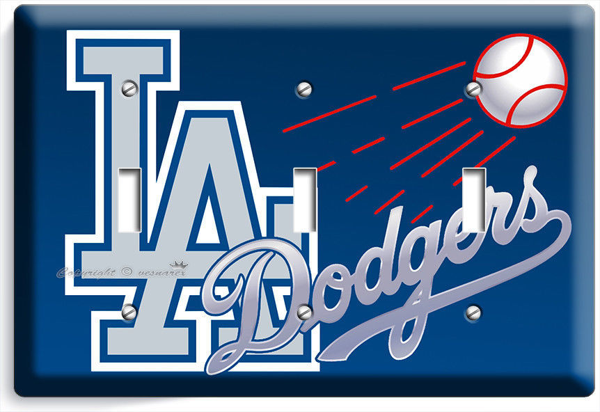 La Los Angeles Dodgers Mlb Team Logo 3 Gang and similar items