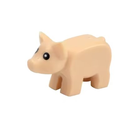 Minifigure Small Piglet Pig Farm Animal Rare - LEGO (R) Minifigures