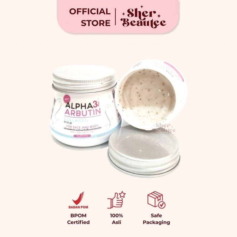6X Precious Skin Thailand Alpha Ar-Butin 3+ Collagen Cream Scrub Acne ...