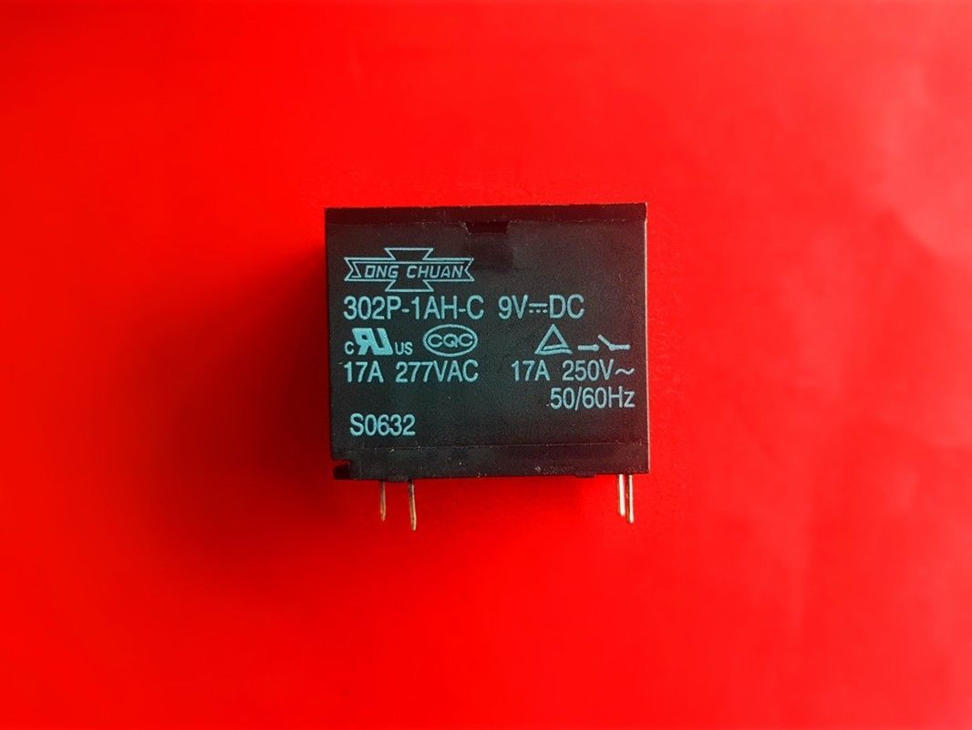 302P-1AH-C, 9VDC Relay, SONG CHUAN Brand New!! - Other