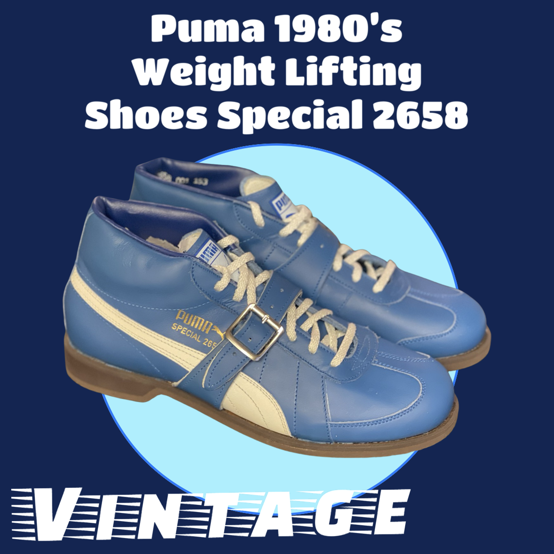 Vintage Rare Puma 1980’s Weightlifting Shoes “Special 2658” Size 13 - 1980s