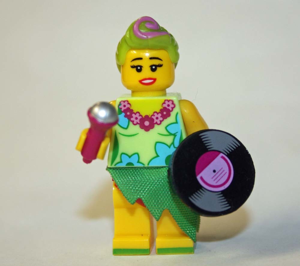 Hula Lula Female Girl Hawaiian Luau Woman Custom Minifigures - LEGO (R ...