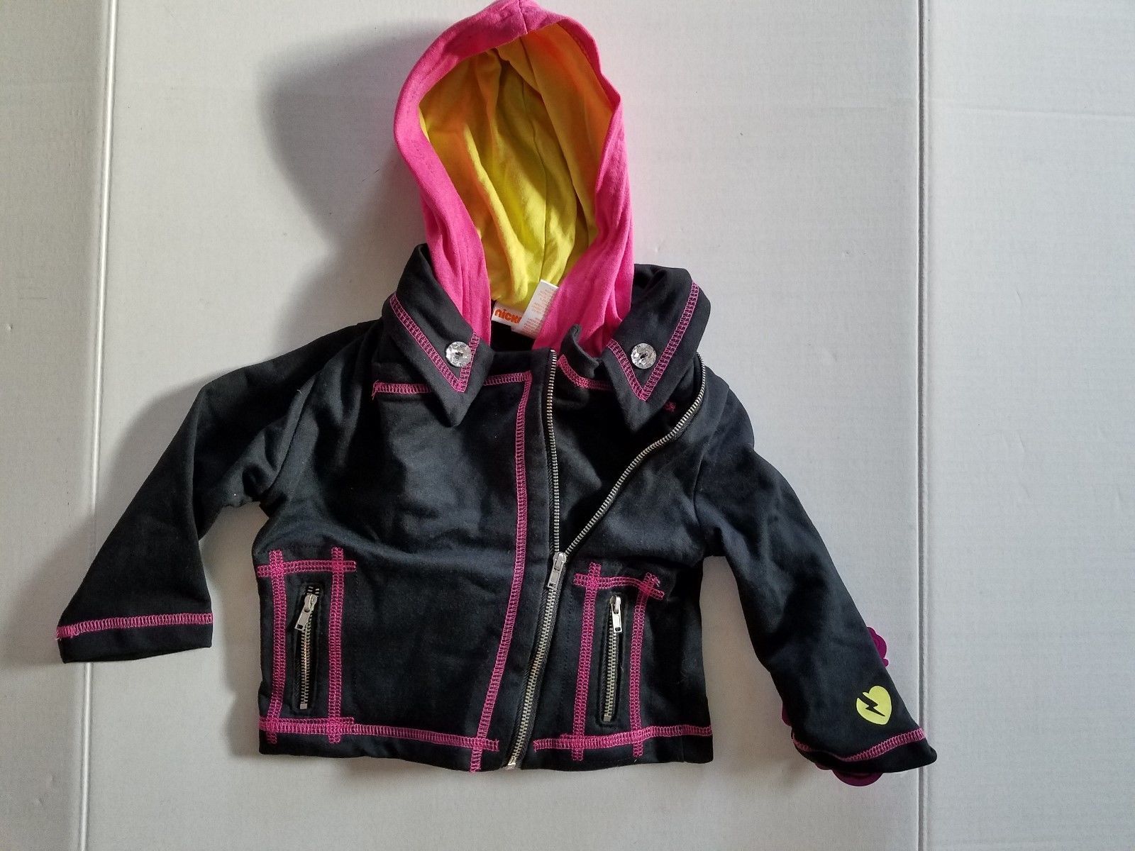 Girls Infant Nickelodeon Dora Rocks Jacket Glittery Size 12M 18M NWT ...