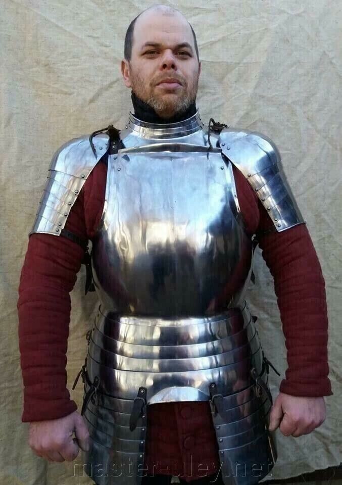 Medieval Knight Warrior Japanese Half Body Armor With Cuirass/Pauldron ...