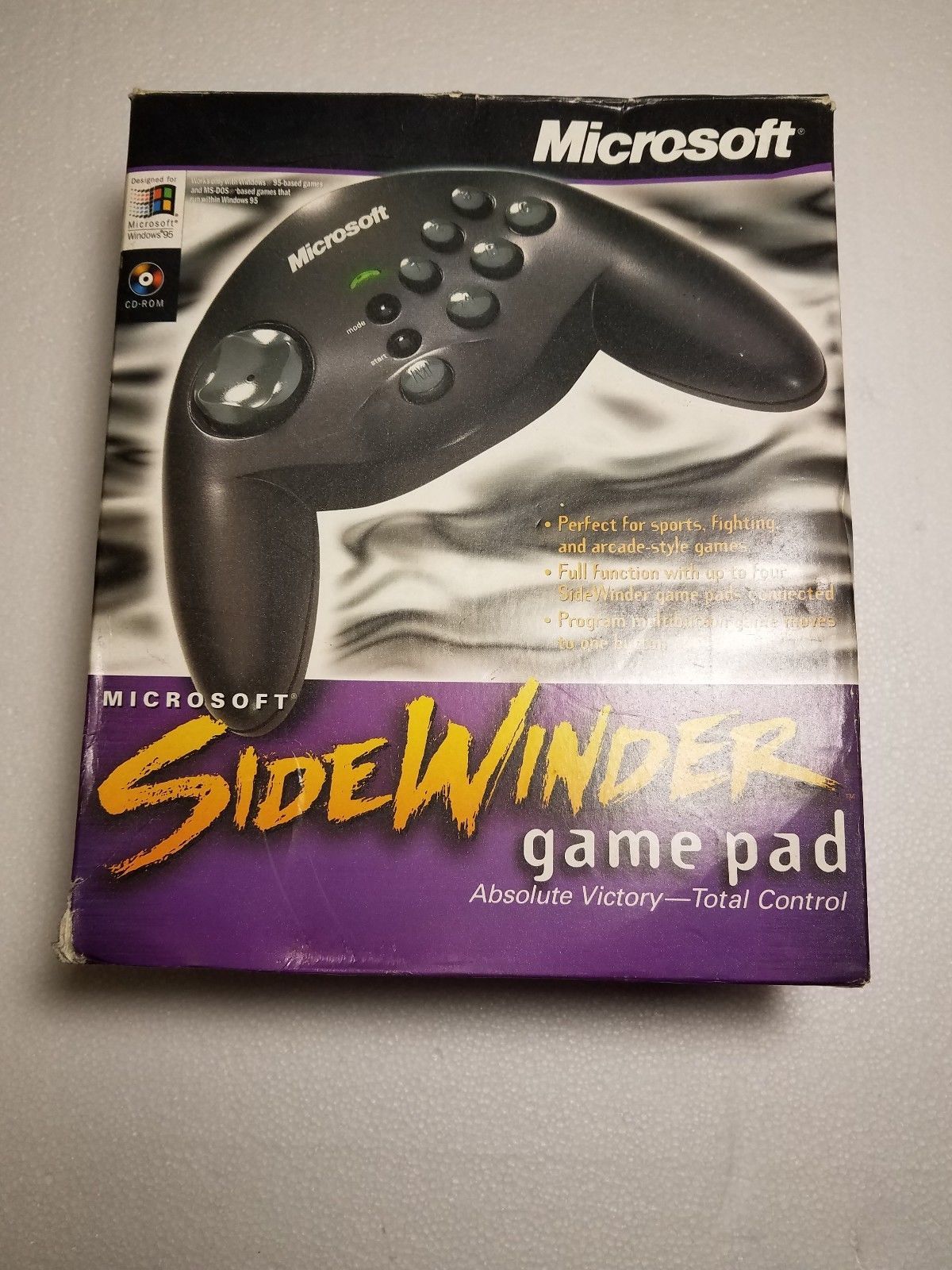 Vintage Microsoft Sidewinder PC Game Pad and 50 similar items