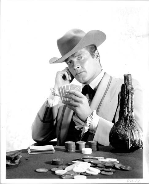 Roger Moore original 1950's 8x10 photo as Beau Maverick from Maverick ...