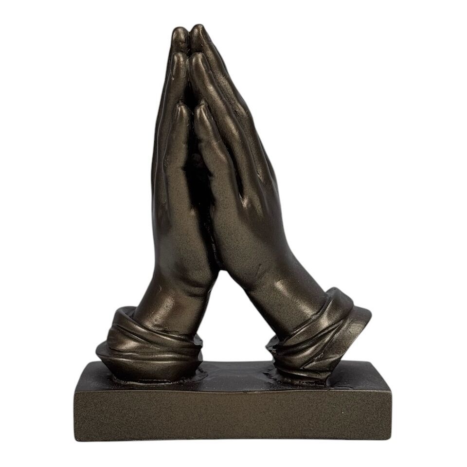 Praying Hands Jesus Christ Religious Christian Cast Alabaster Statue ...