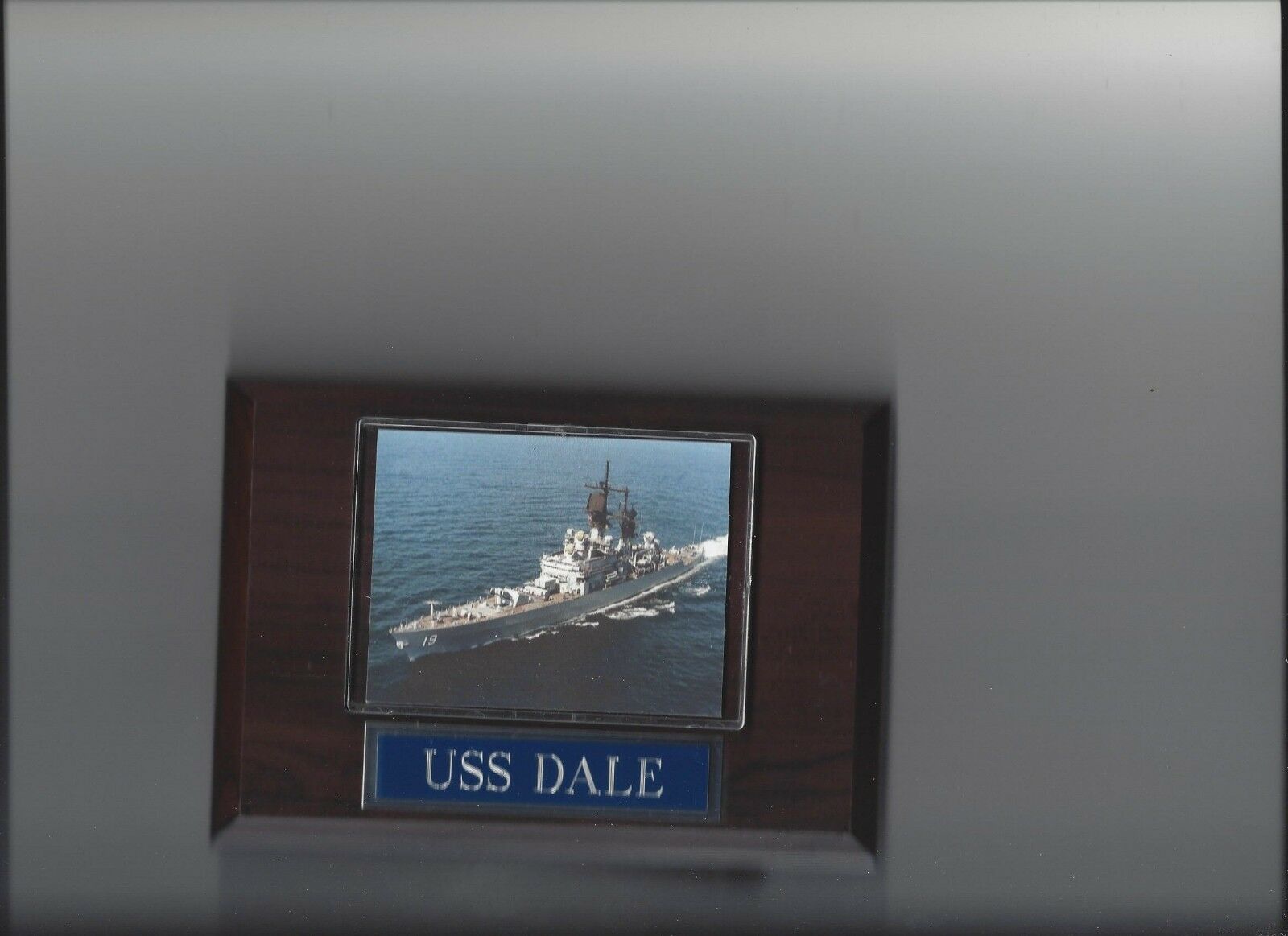 USS DALE PLAQUE NAVY US USA MILITARY CG-19 SHIP LEAHY CLASS CRUISER - Navy