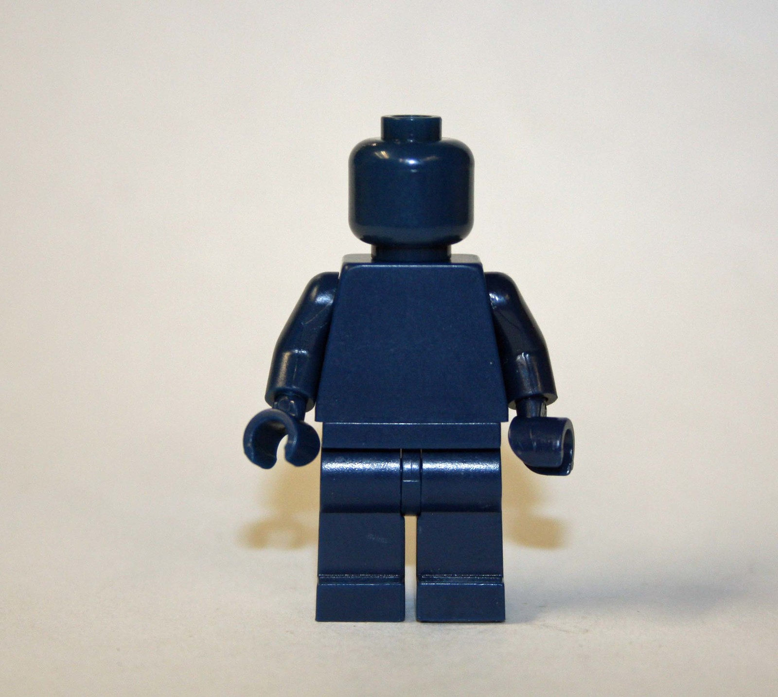 Dark Blue blank plain Custom Minifigure - LEGO (R) Minifigures