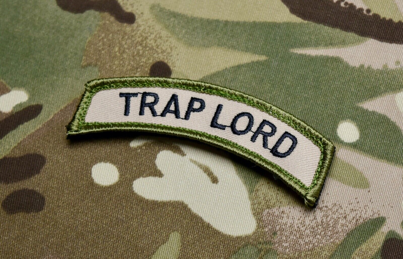 TRAP LORD Tab Patch Rocker Multicam OCP Iraq Afghanistan Infidel OEF ...