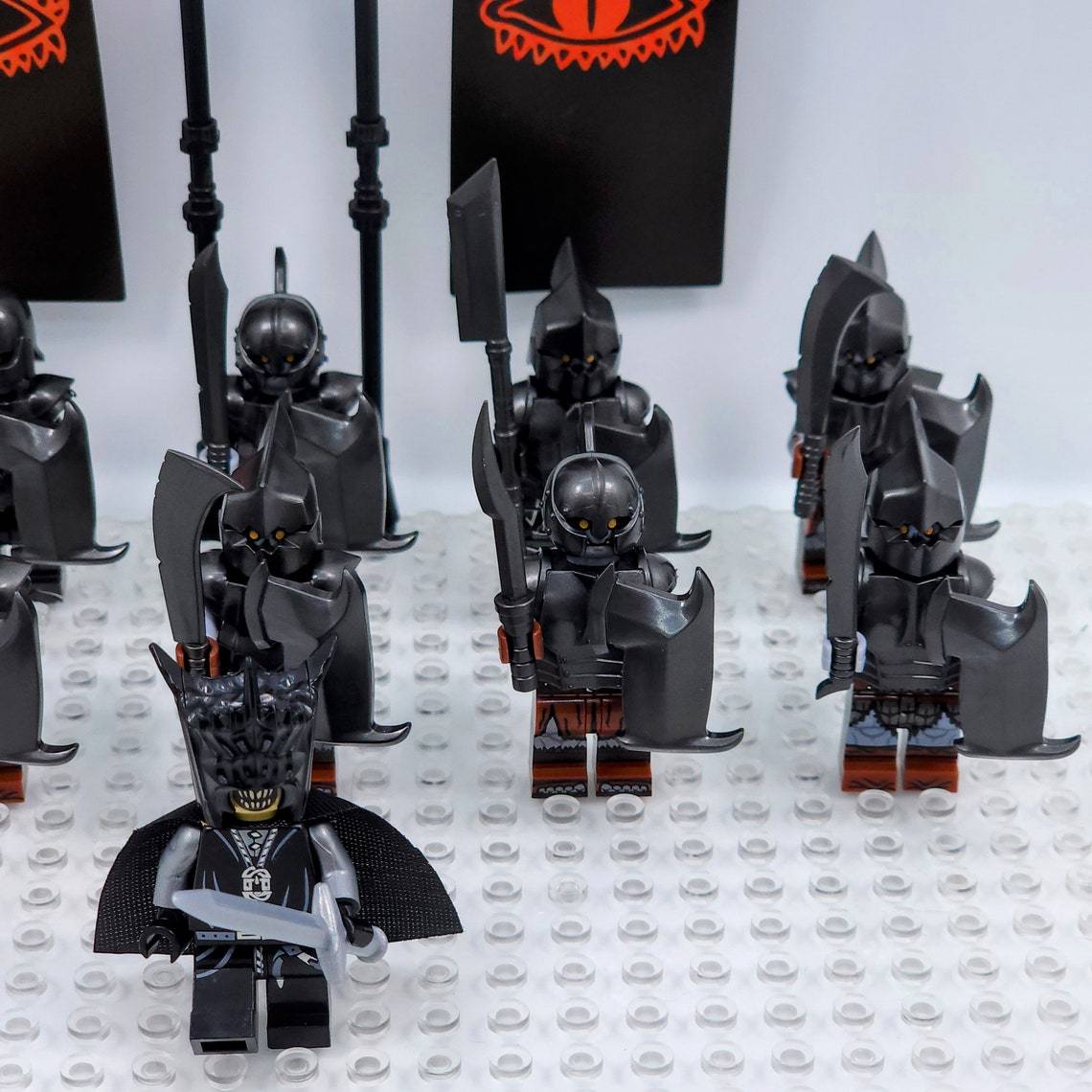 11pcs The Mouth of Sauron and Mordor Orcs The Lord of the Rings ...