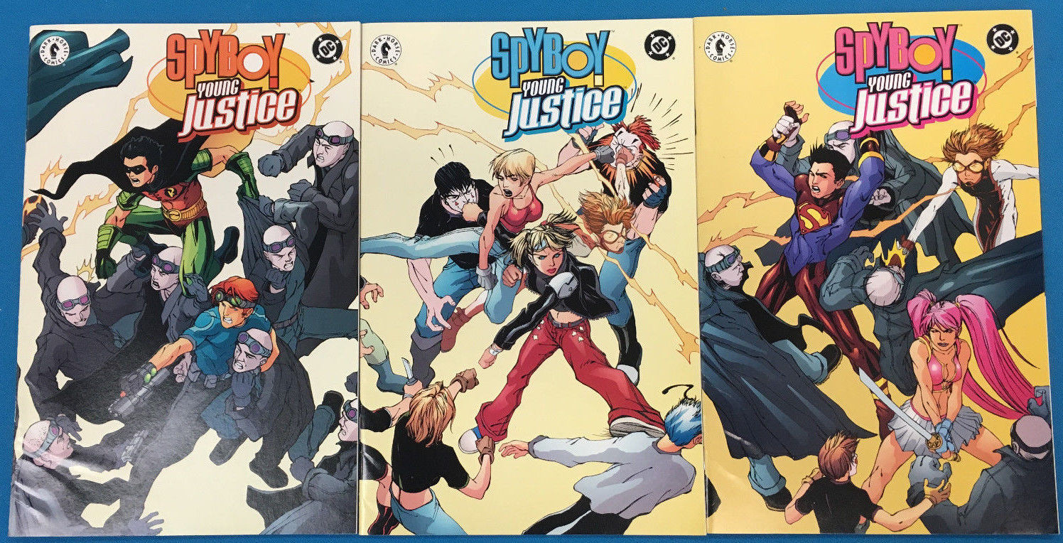 SPYBOY YOUNG JUSTICE set of (3) issues #1-2-3 (2002) DC & Dark Horse Comics VG+ - Comics ...