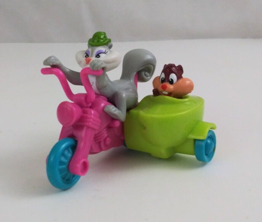 Vintage 1993 Warner Bros Tiny Tunes Slappy & Skippy Chopper McDonald's ...