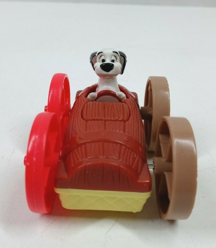 1996 Disney 101 Dalmatians Flip Car #8 Pongo & Swamp Rat McDonalds ...
