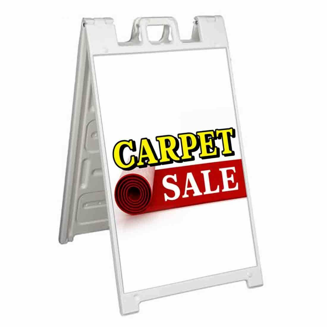 CARPET SPECIAL Signicade 24x36 Aframe Sidewalk Sign Banner Decal ...