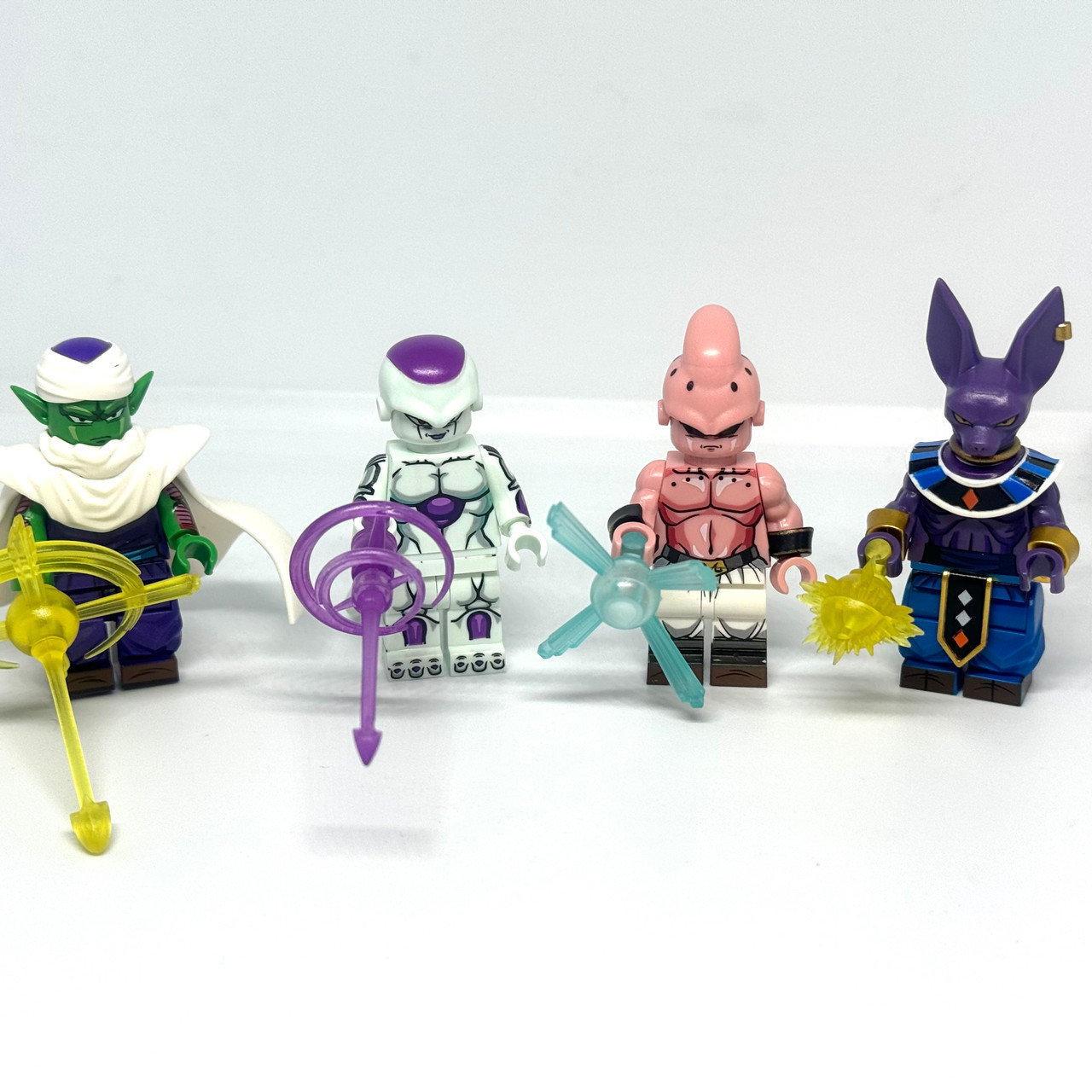 8pcs Dragon Ball Goku Vegeta Broly Piccolo Buu Beerus Frieza ...