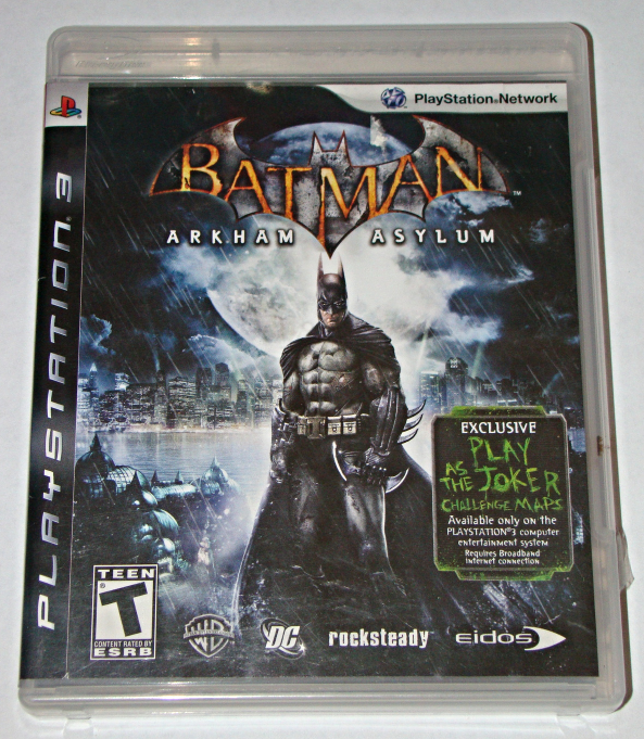 Playstation 3 - BATMAN ARKHAM ASYLUM (Complete with Manual) - Video Games