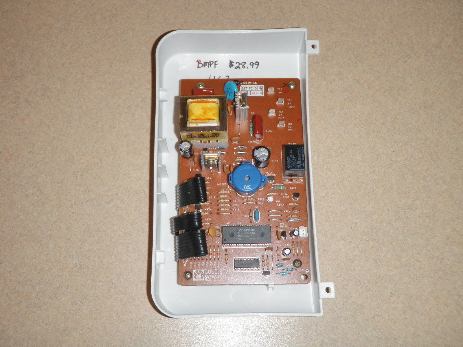 Toastmaster Bread Maker Control Panel with Power Control Board for ...