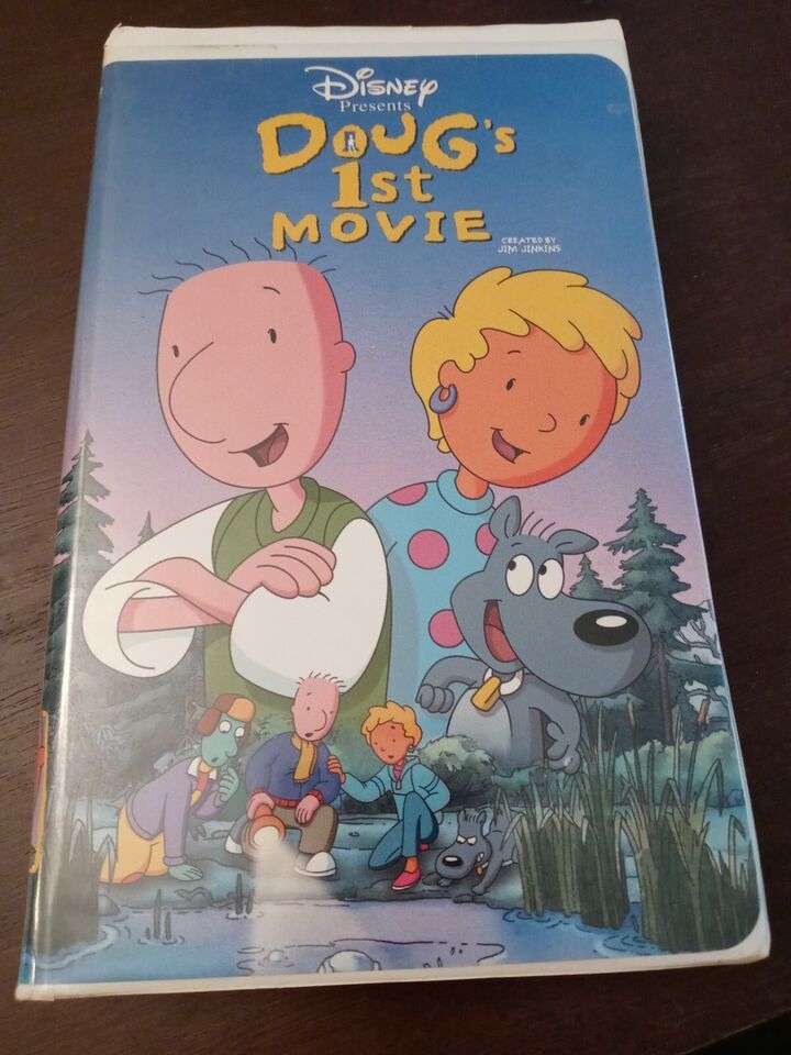 Disney Doug’s 1st Movie (Clamshell VHS, 1999) Nickelodeon Nicktoons 90s ...
