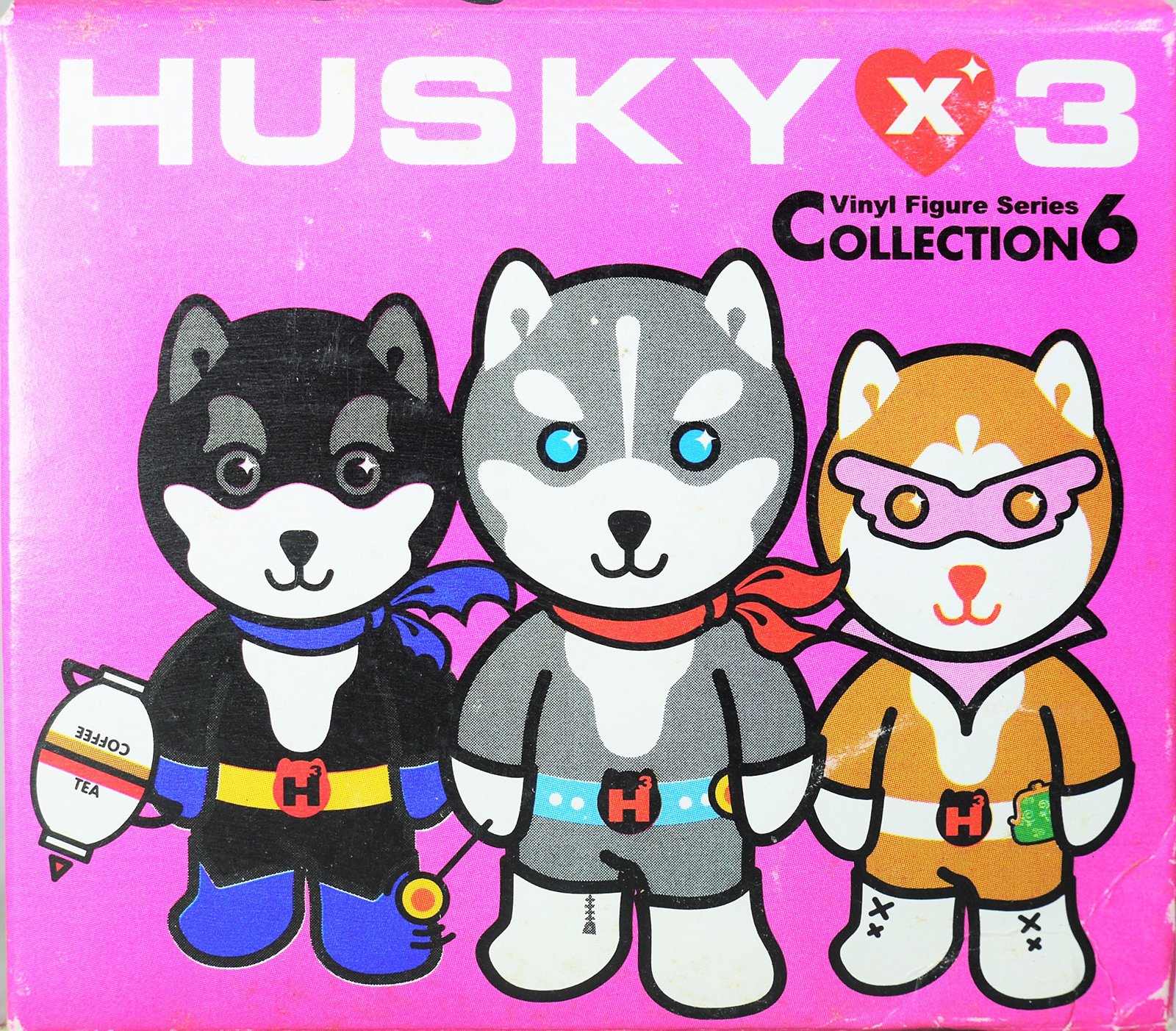 Hong Kong Toy Designer HUSKY x 3 HUSKYx3 Vinyl Figure Collection Series ...
