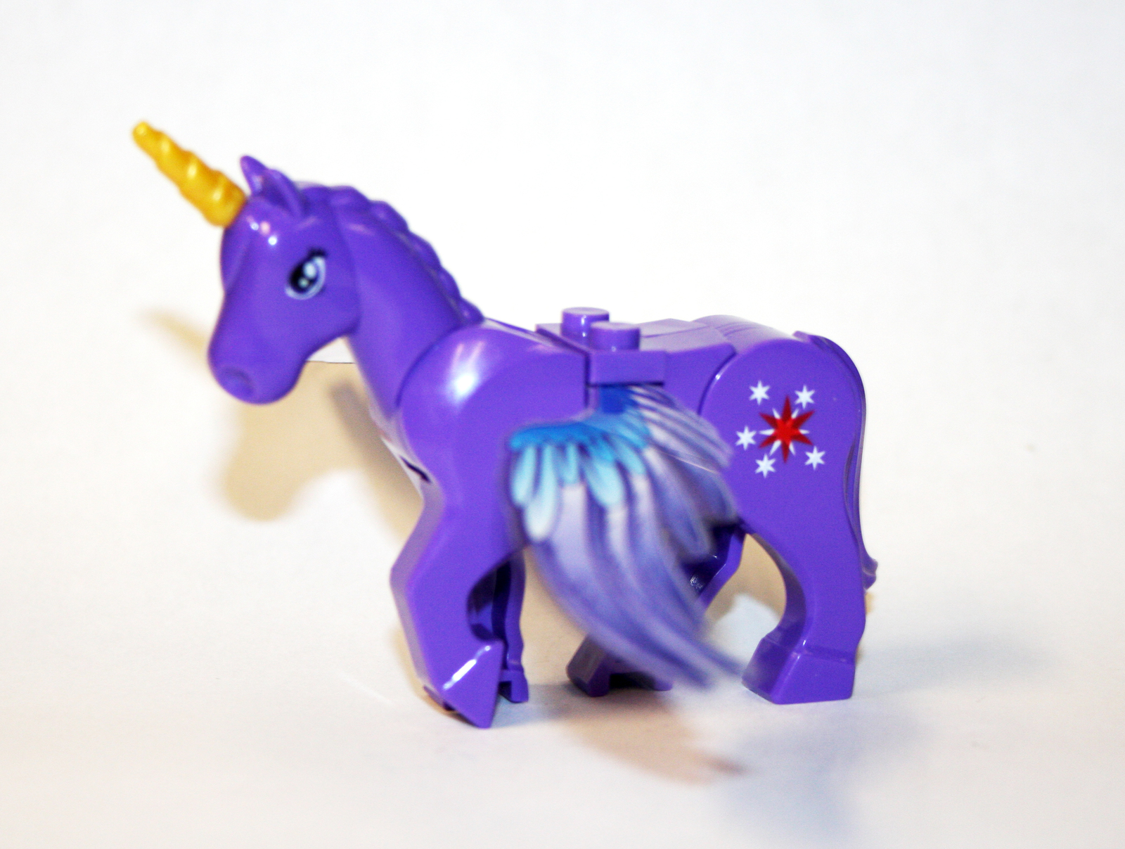 Gift Toy Purple Unicorn Horse My Little Pony Animal Minifigure - LEGO ...