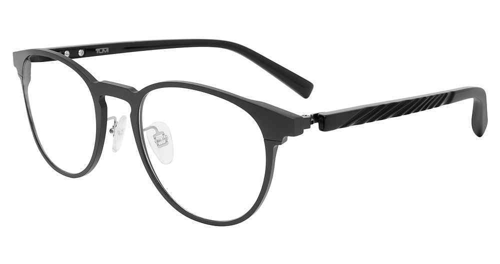 TUMI OPTICAL VTU514 Eyeglasses BLACK--0531 51mm - Eyeglass Frames