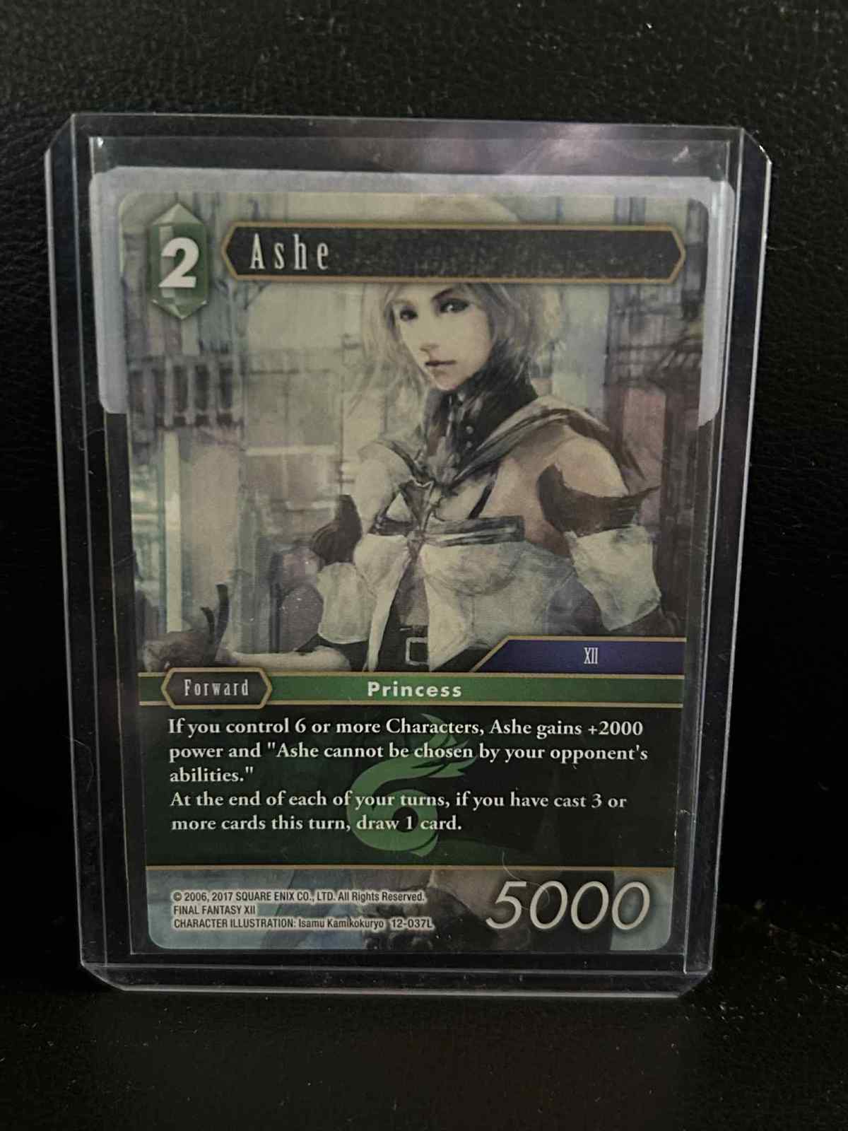 Ashe - 12-037L Opus XII: Crystal Awakening Final Fantasy Lightly Played ...