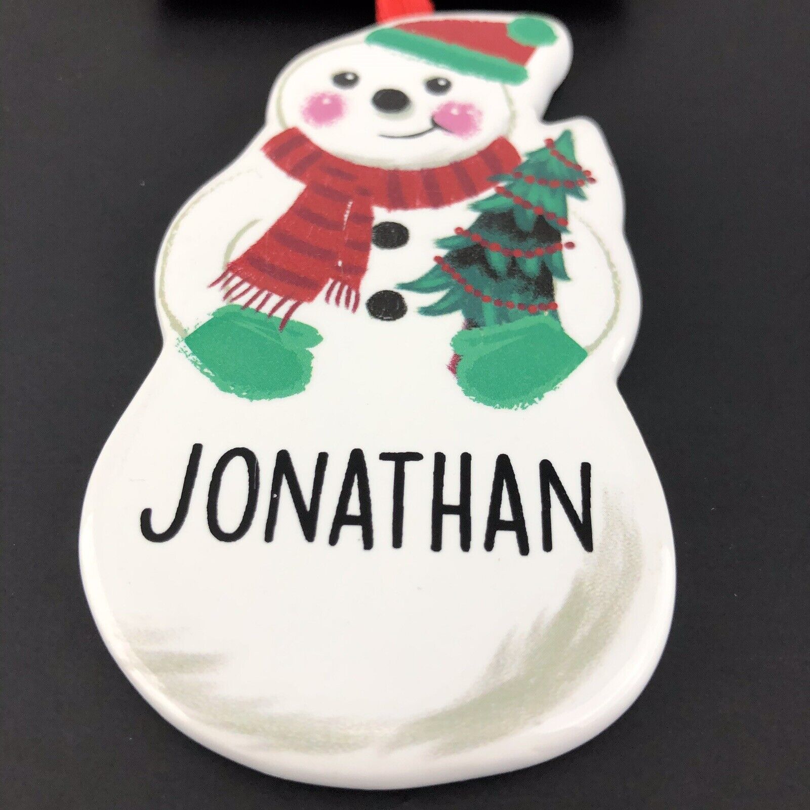 Ganz Personalized Snowman Ornament Ceramic and 25 similar items