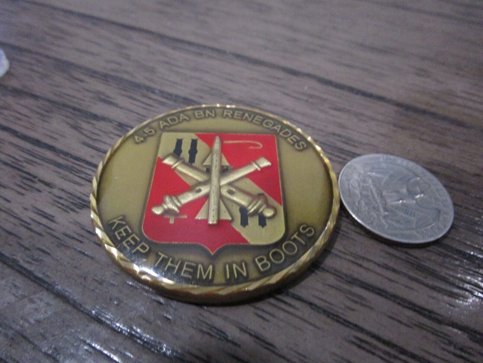 US Army 4-5 ADA BN 4th Battalion 5th Air Defense Artillery Oath ...