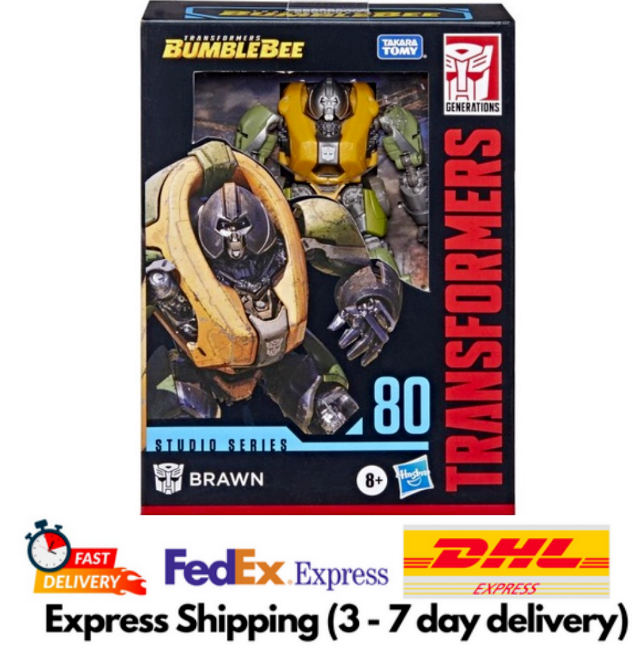 Transformers Studio Series #80 Tf6 Bumblebee Deluxe Brawn Action Figure ...